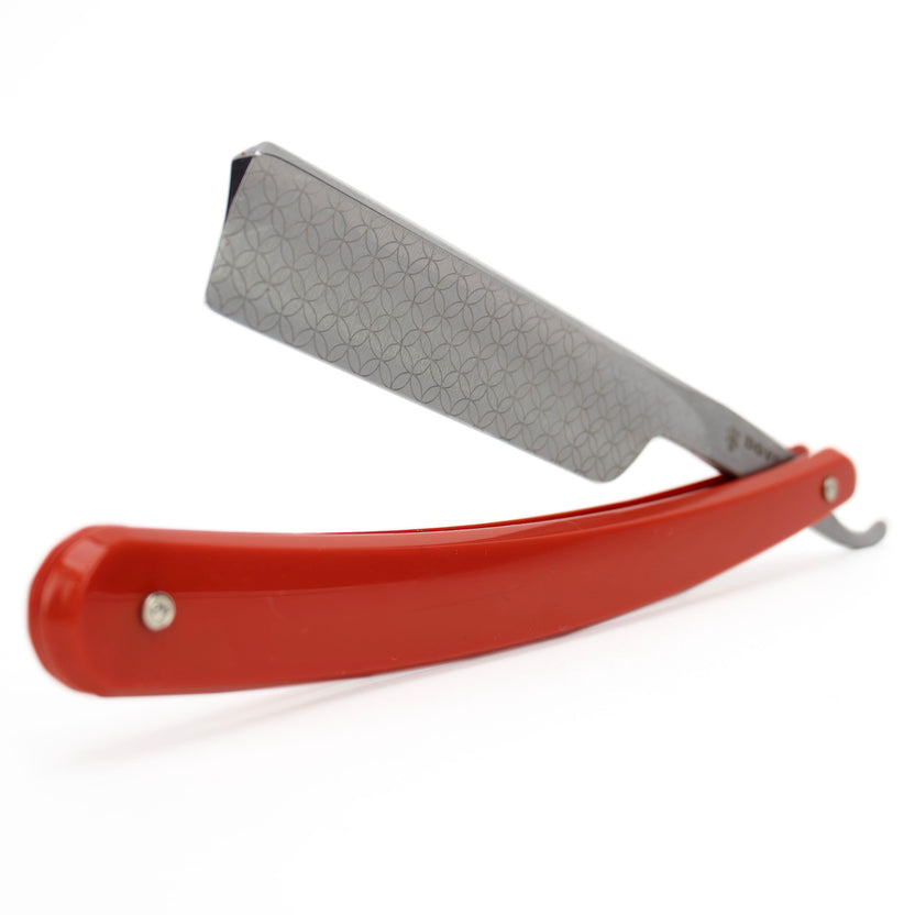 DOVO 'RUNDE SACHE' Straight razor Red /Green /Blue